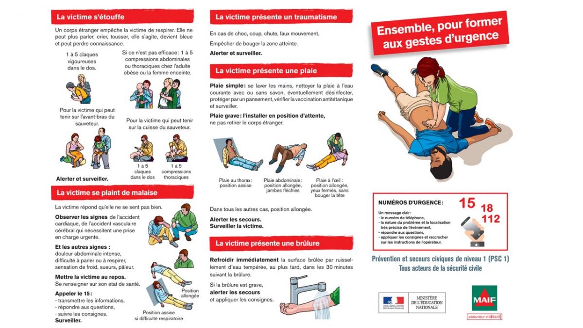 Secourisme -Collège Maximilien de Robespierre